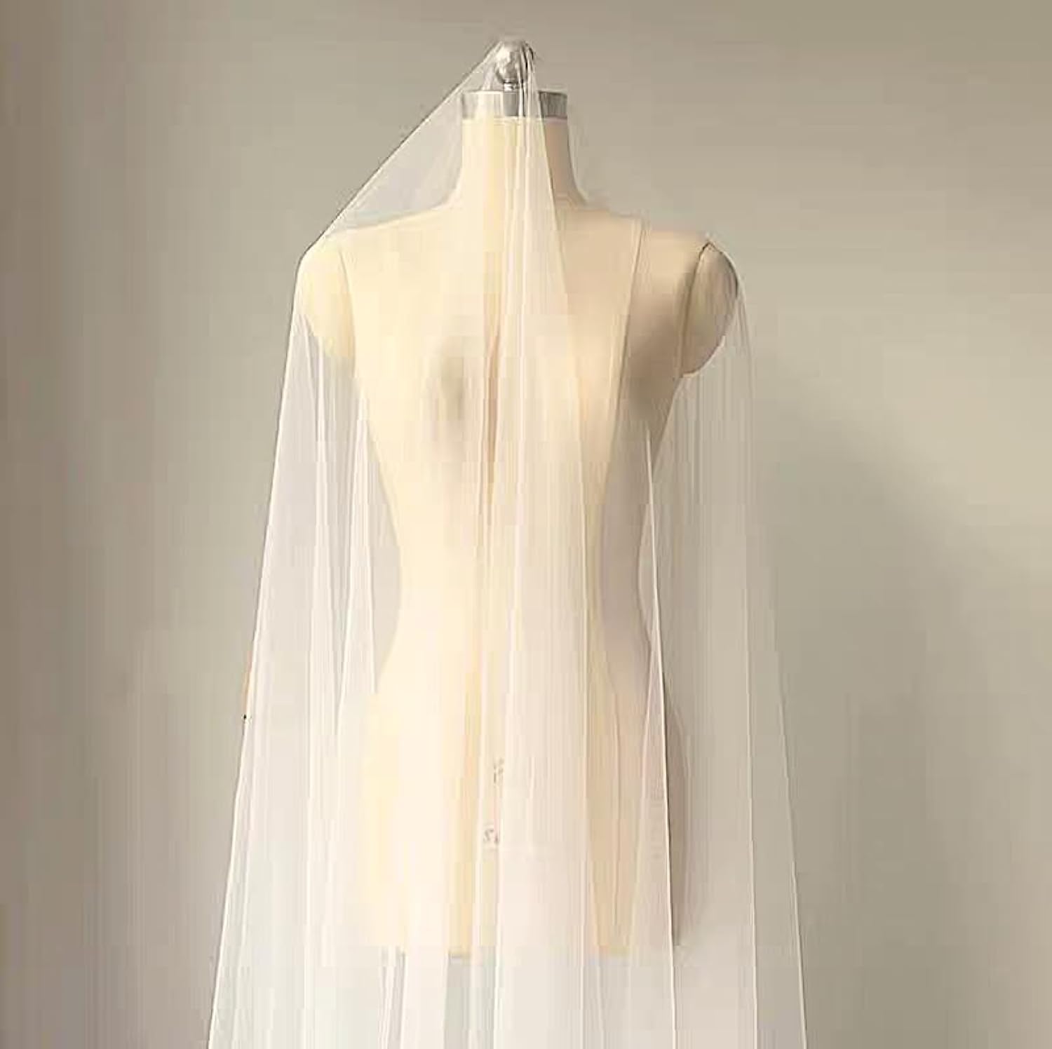 Amazon.com: Tulle Fabric,mesh Fabric, Ivory Tulle, White Tulle for ...
