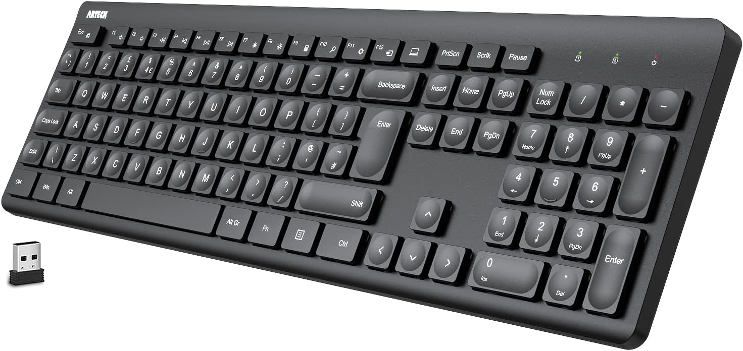 Easy2Use USB Keyboard - Large Black Print Yellow Keys: Amazon.co.uk ...