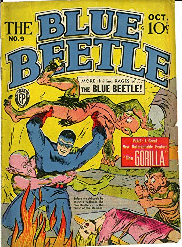 The Blue Beetle - Issue 009 (Golden Age Rare Vintage Comics Collection ...