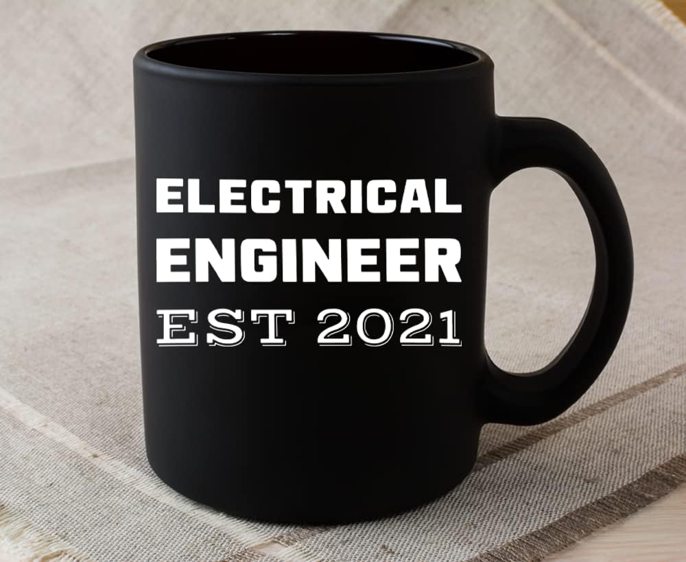 Amazon.com: Electrical Engineer Est 2021 Coffee Mug Electrical ...