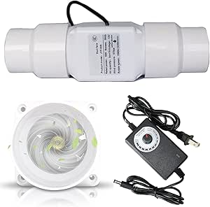 Amazon.com: BiiKoon 2 Inch Small Duct Fan with PVC Pipe Adapter 18W 12V ...