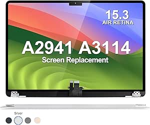 Amazon.com: A2941 Screen Replacement 15" for MacBook Air M2 A2941 EMC ...
