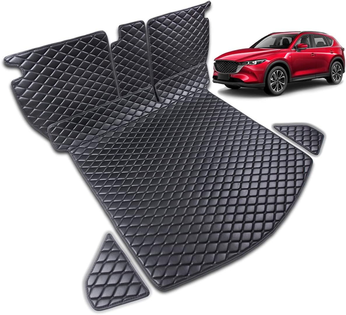 Amazon.com: 7DEEKEI for 2017-2023 Mazda CX-5 Trunk Mat and Rear ...