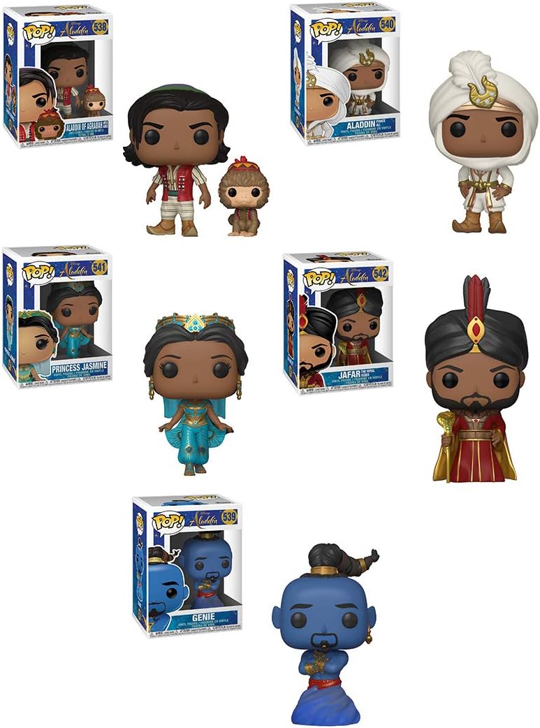 Amazon.com: FunKo Pop! Disney: Aladdin Live Action Collectible Vinyl ...