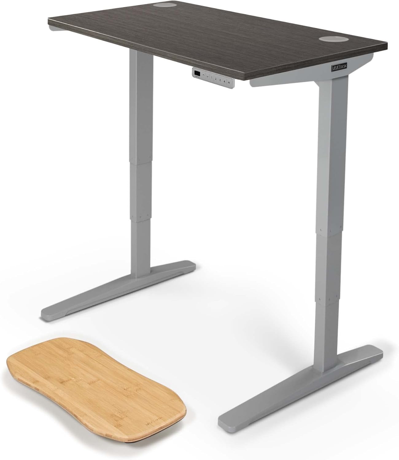 Amazon.com: Uplift Desk Ash Gray Laminate (42 x 24 inch) Standing Desk ...
