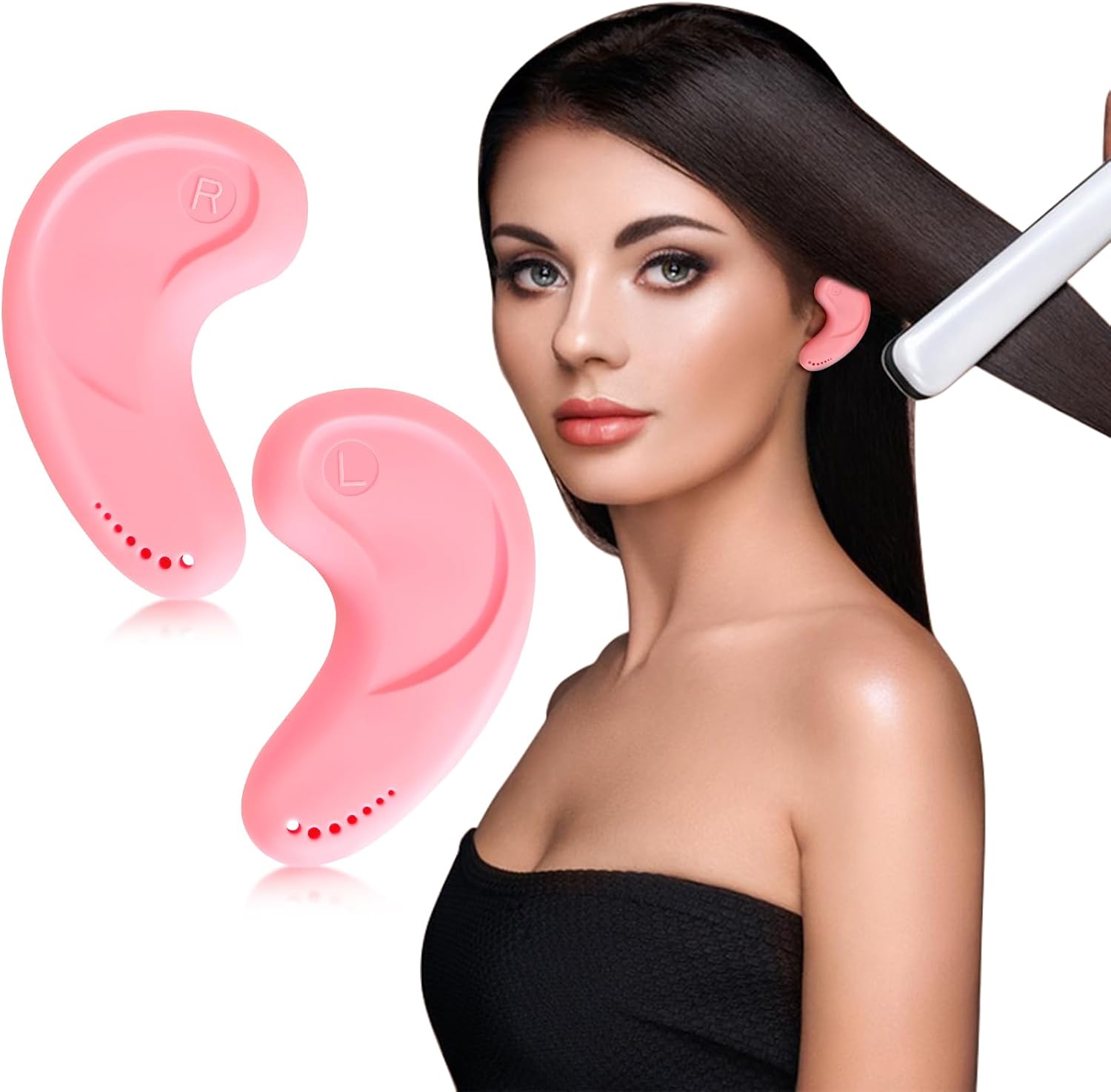 Amazon.com : FERNIDA Ear Covers for Hair Dryer Heat Hair Dye Curling ...
