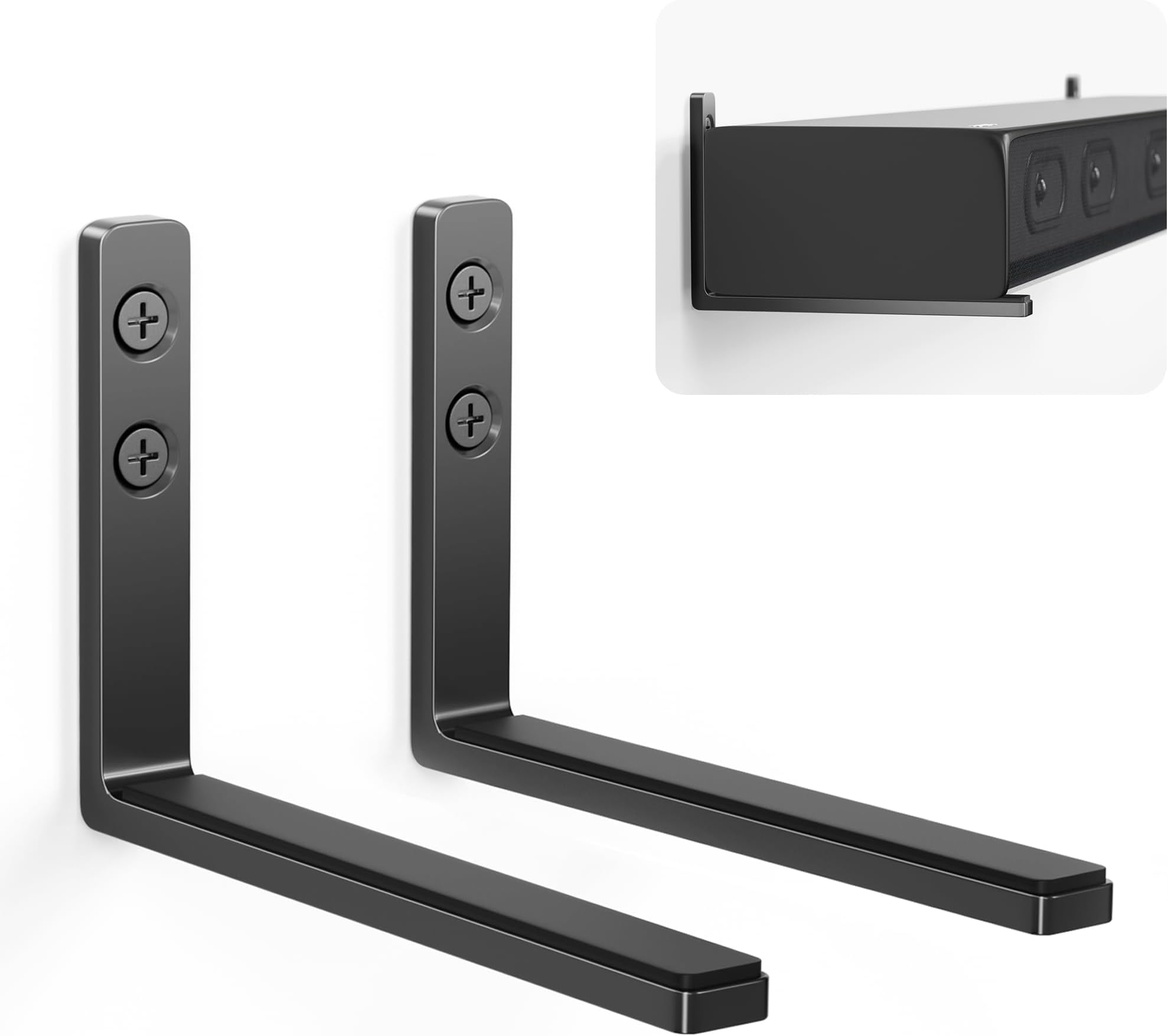 Amazon.com: songsoso Soundbar Mounts Under TV for Bose, Sony, Saiyin ...