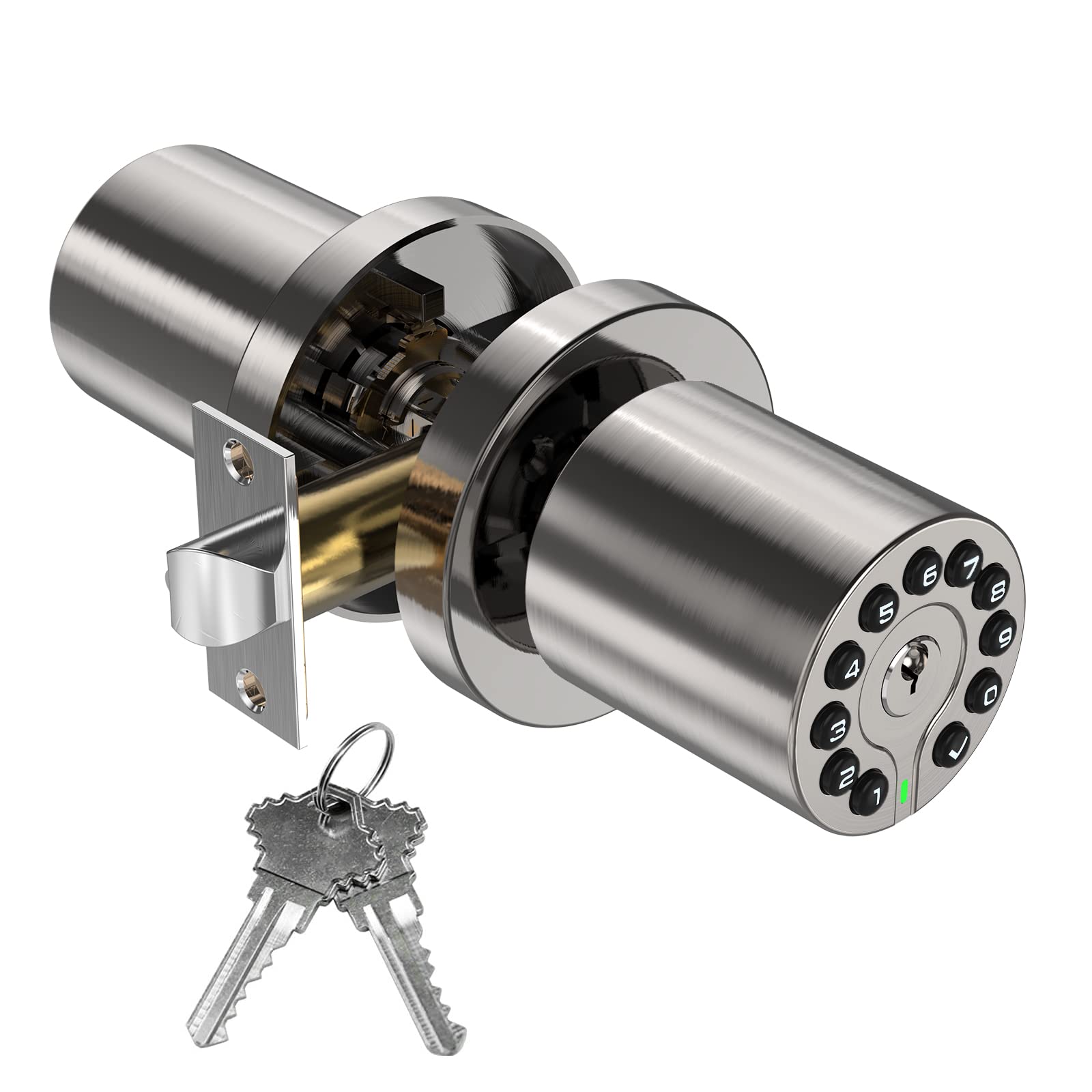 Buy Smart Knob Door Lock,Yoinware Electronic Auto Keyless Entry Door ...