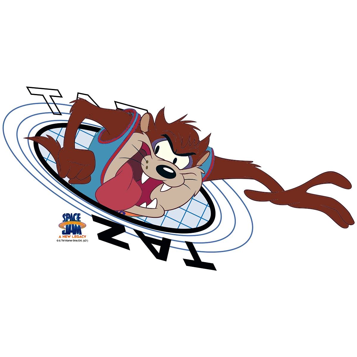 Taz Cartoon Spinning