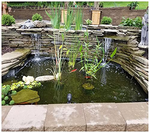 Vijver Liner 6M Brede Zwarte Vis Pool Liner voor Tuin Vijvers Waterval ...