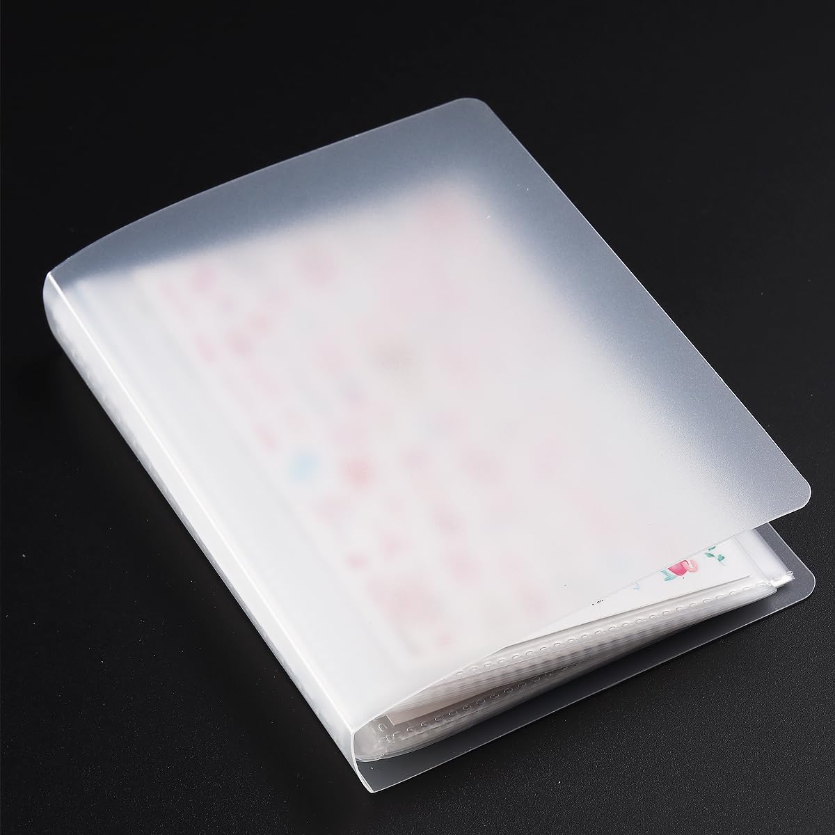 Amazon.com: 1Pcs 40 Slots Transparent Sticker Storage Book, Nail ...