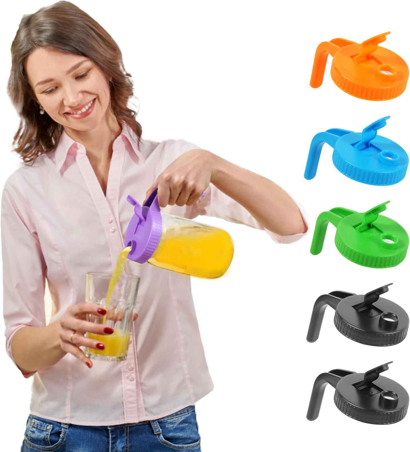 Amazon.com: 6 Pack Silicone Stretch Lids - Fits Various Sizes and ...