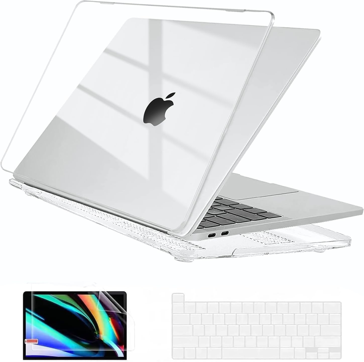 EooCoo Compatible with MacBook Pro 13 inch Case M2 2025 2024-2016 ...
