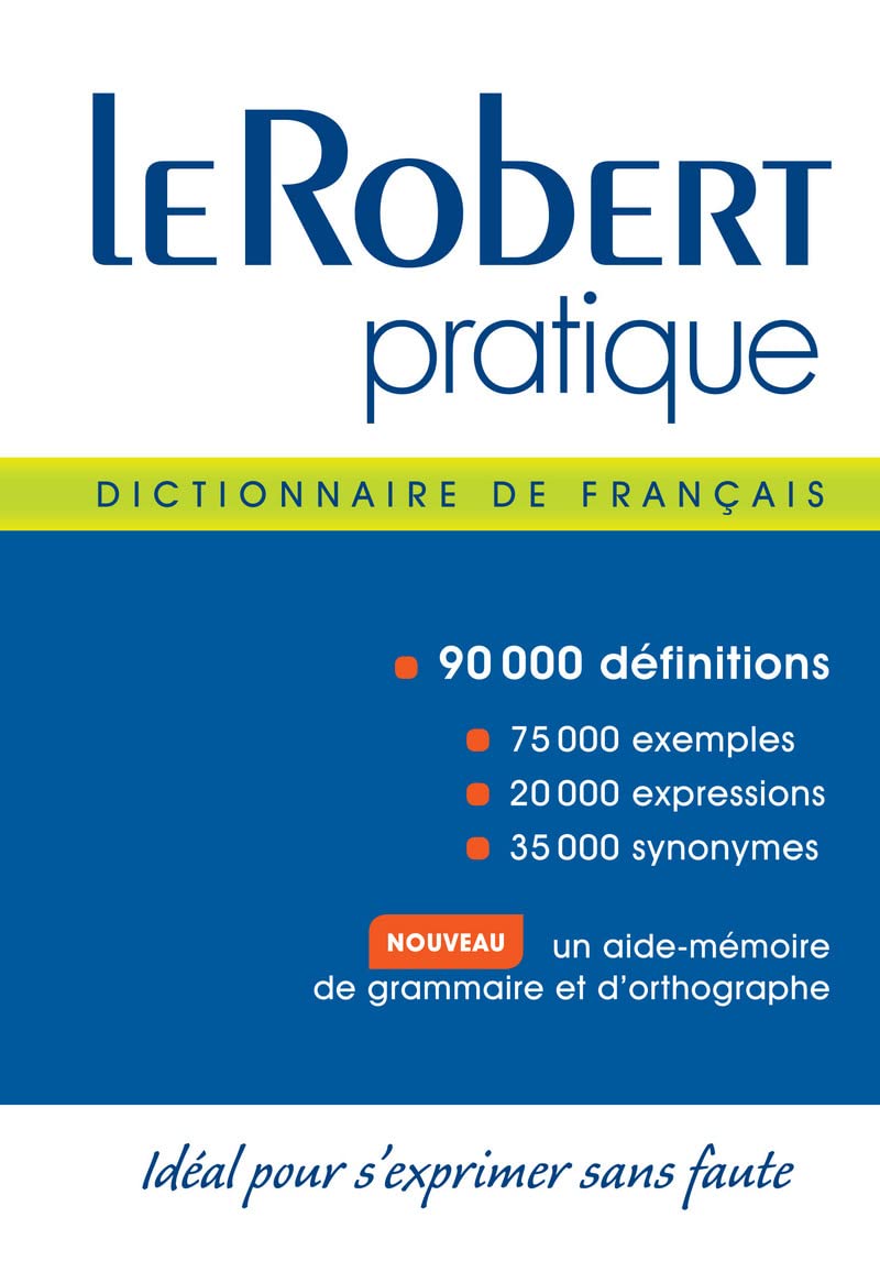 Le Robert pratique: Dictionnaire de français: Collectif: 9782321001621 ...