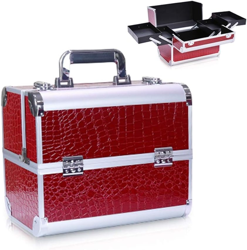 Amazon.com: Tool Organizer and Storage Toolbox Makeup Train Case ...