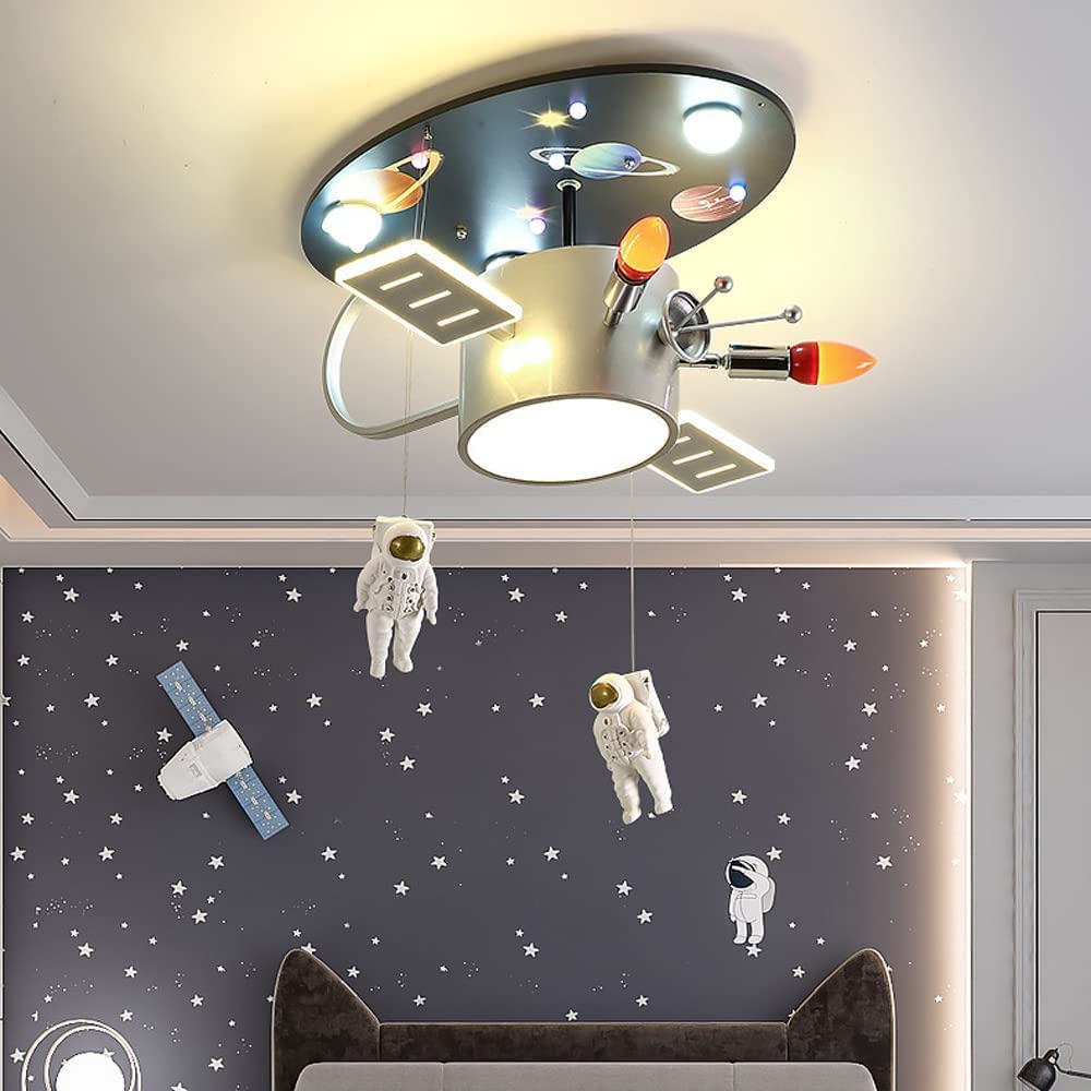 Rocket Ship Light Ceiling Bigger And More Powerful Than The Hubble,