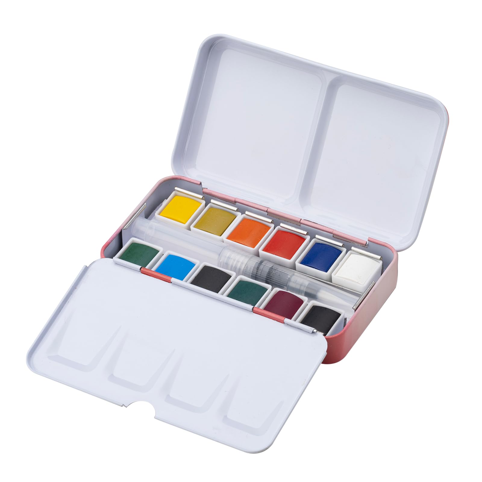 Amazon.com: MEEDEN 12 Colors Watercolor Paint Set: Travel Watercolor ...
