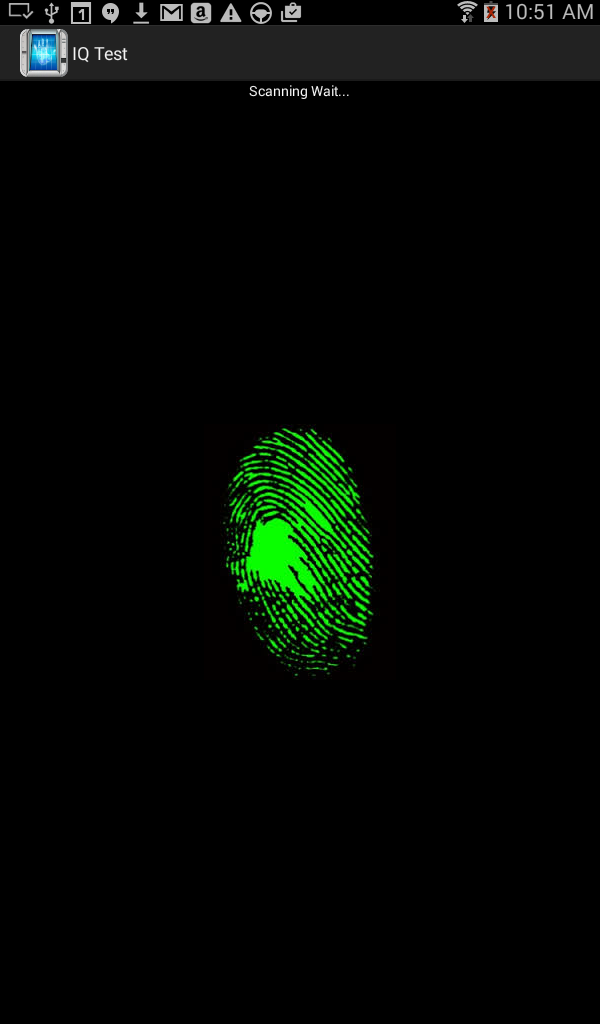 Fingerprint IQ Scanner - App on Amazon Appstore