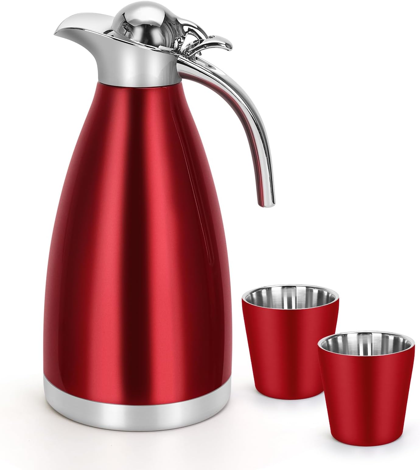 Amazon.com: 68Oz Thermal Coffee Carafe, Insulated Stainless Steel ...