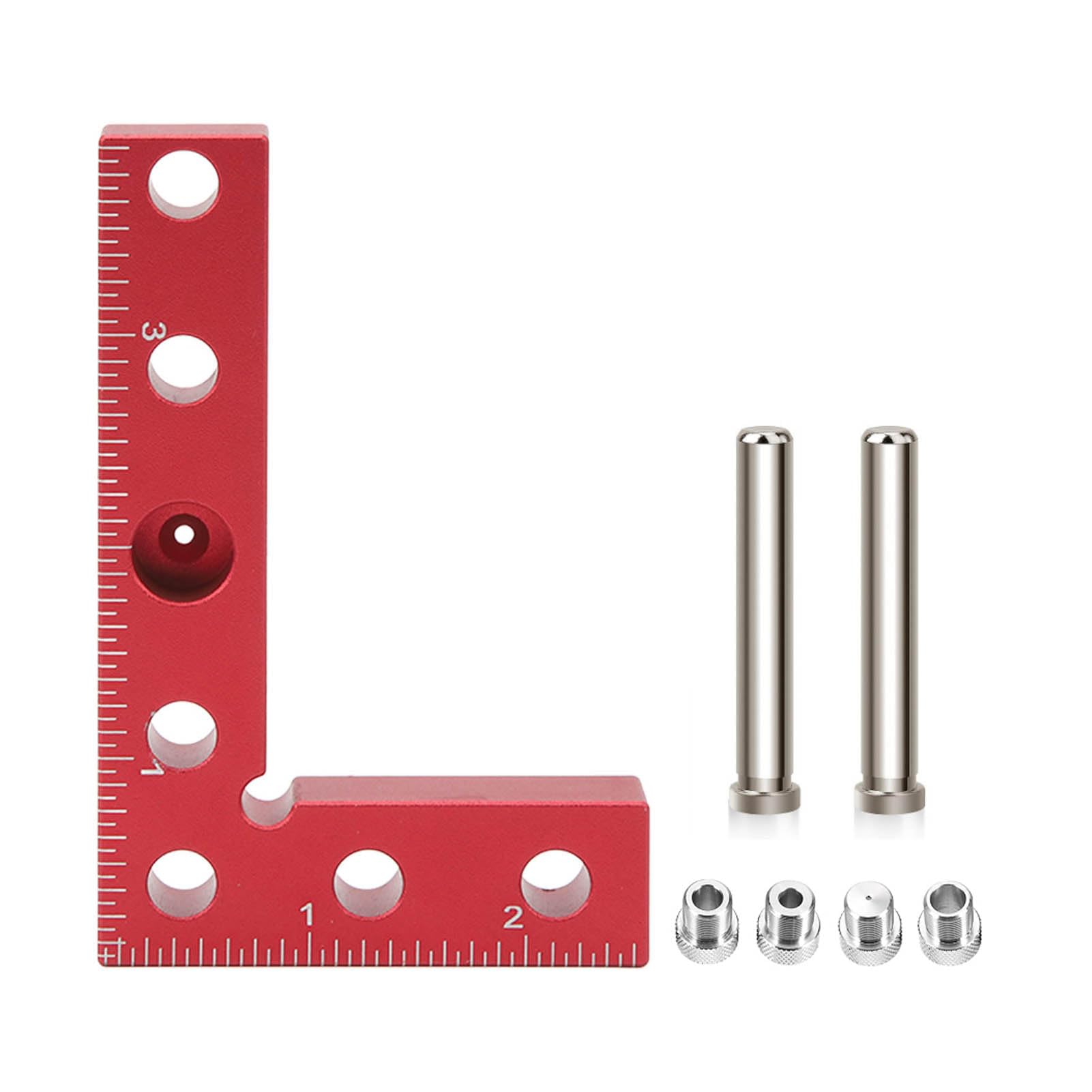 Aluminium Alloy Small Square Center Hole Positioning Jig 90 Degree ...