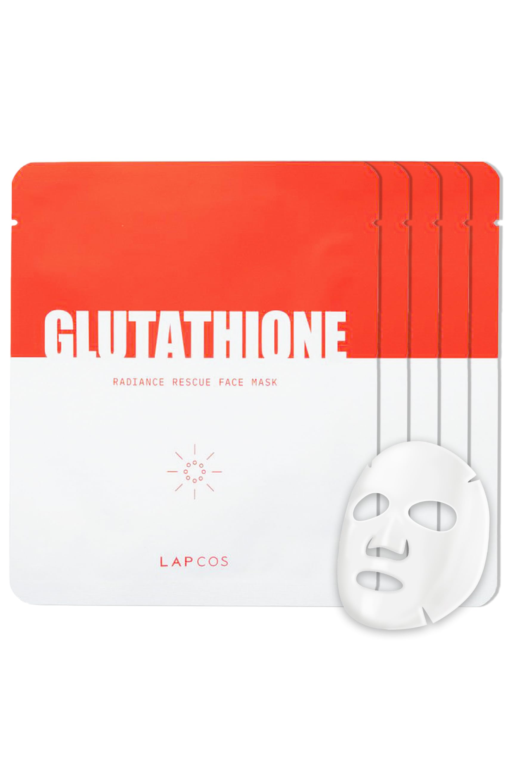 Amazon.com : LAPCOS Glutathione Radiance Rescue Mask - Korean Skin Care ...