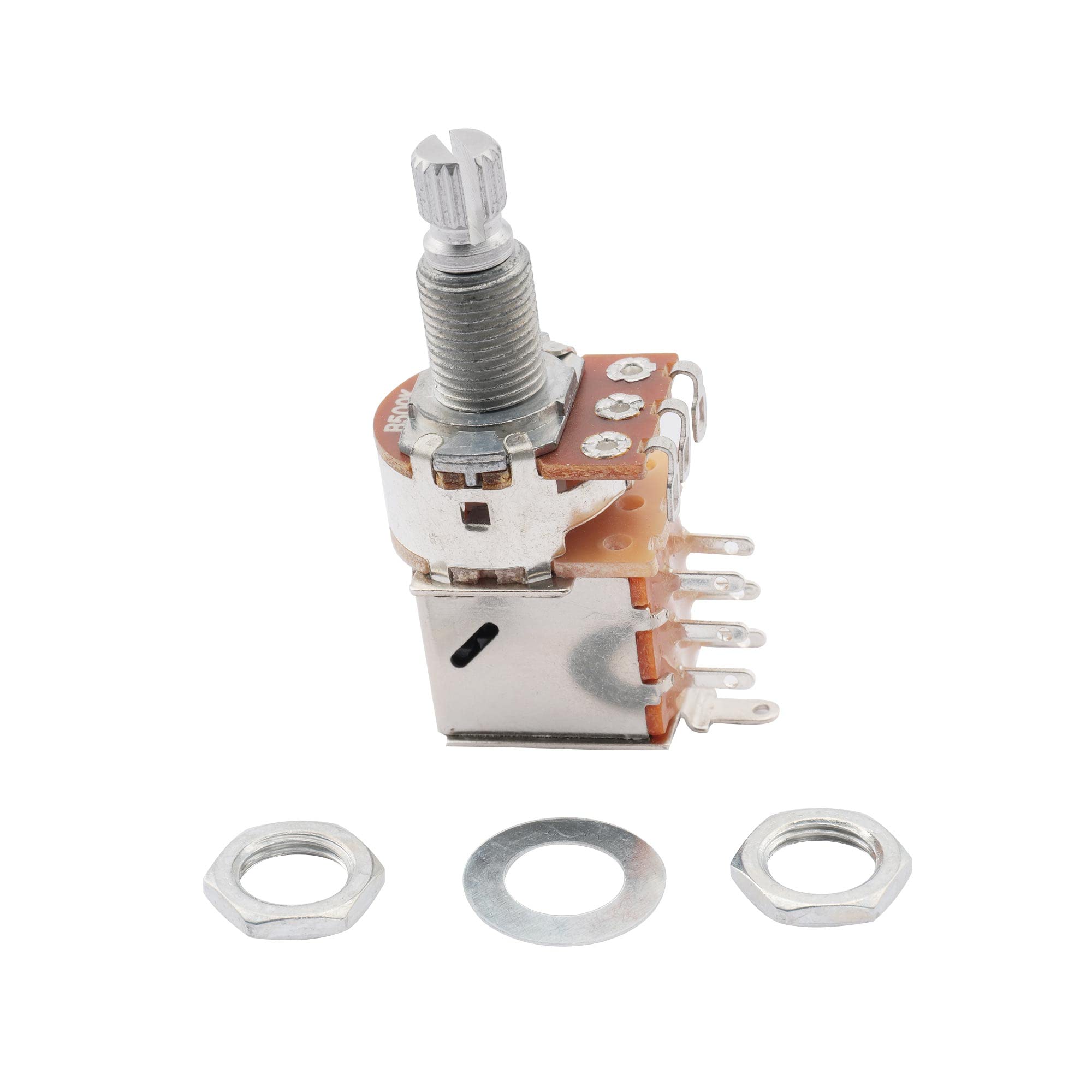 Snapklik.com : Musiclily Metric 18mm B500k Push Pull Guitar Pots Linear ...