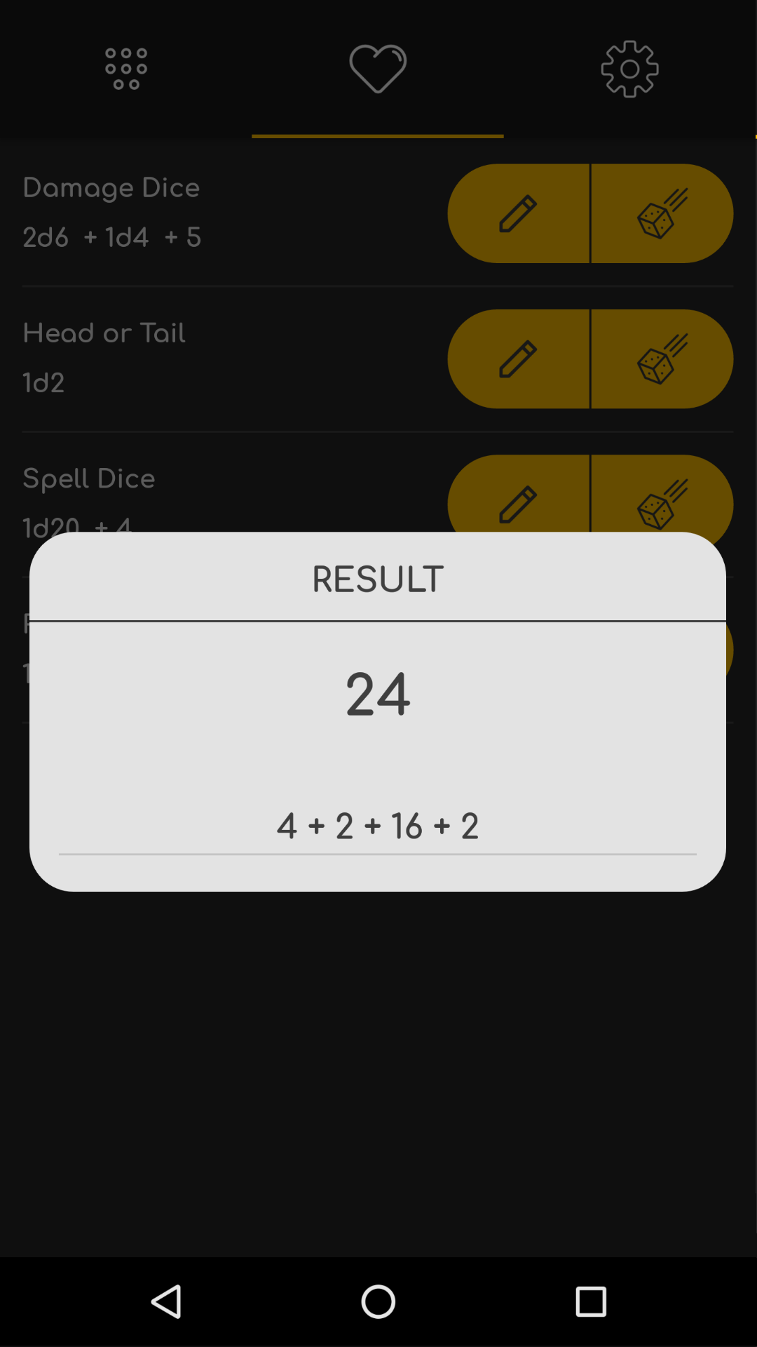 D20 - Dice Roller - App on Amazon Appstore