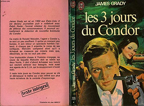 Les Trois jours du Condor (J'ai lu): Amazon.co.uk: GRADY JAMES: Books