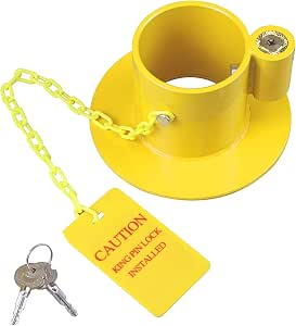 KAYCENTOP King Pin Lock 5th Wheel Locks Trailer Hitch Lock Heavy Duty ...