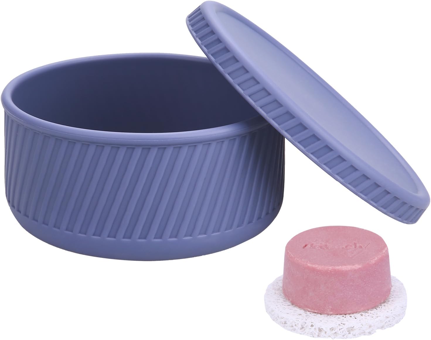 Amazon.com: Luxiny Shampoo Bar Holder Tins & Travel Soap Case, with ...