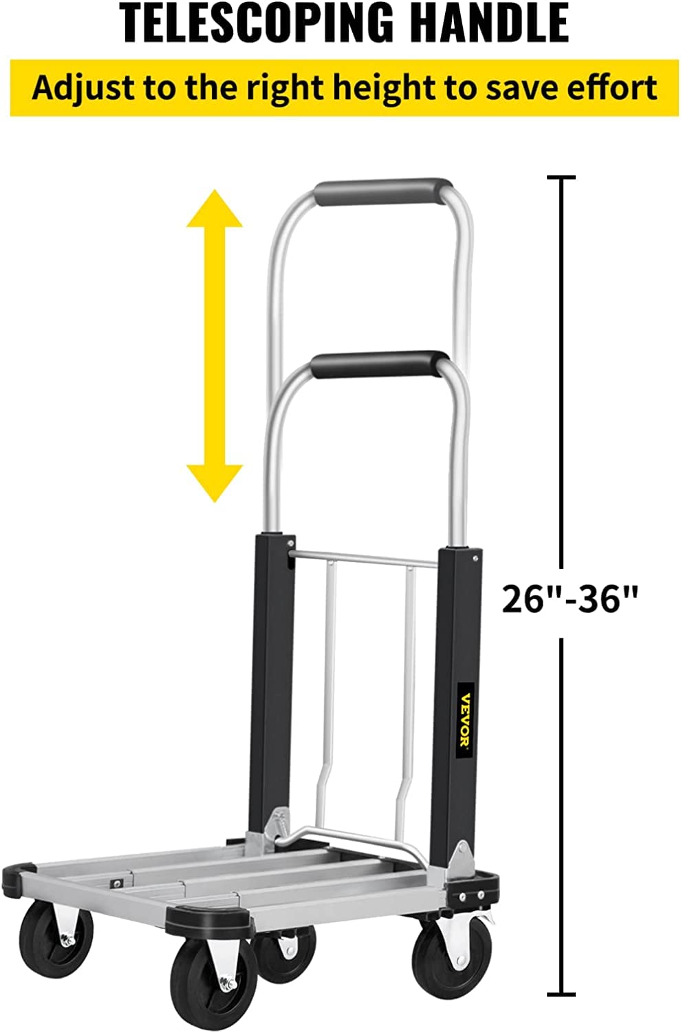 Retractable Aluminum Rolling Portable Platform Rolling Stairs & Mobile
