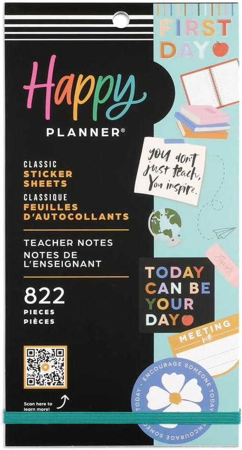 Amazon.com: Happy Planner Sticker Value Pack 30/Sheets-All The Things ...