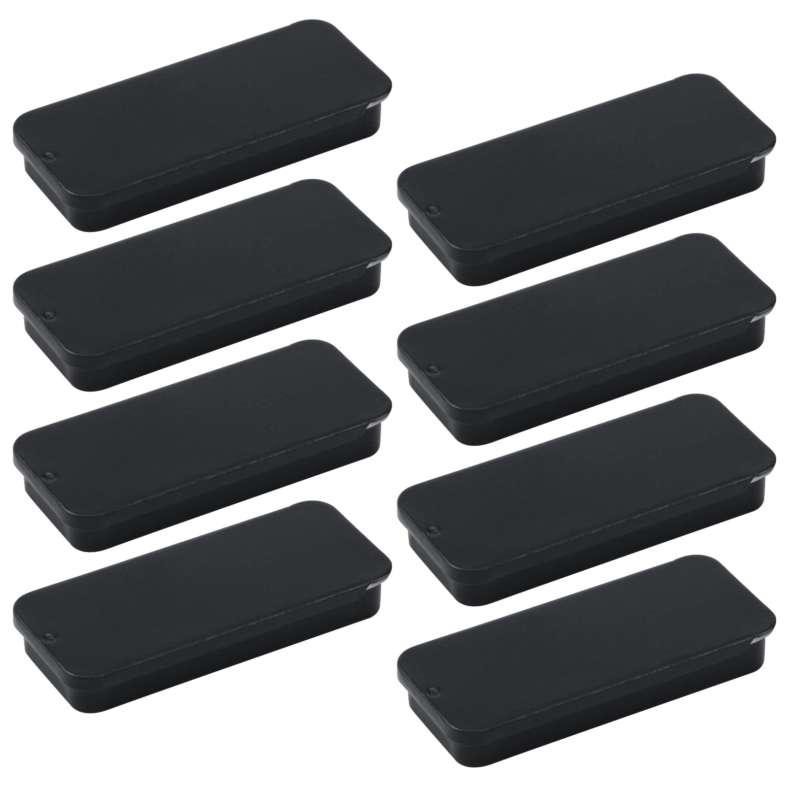 Amazon.com: Tighall 8PCS Metal Slide Top Tin Containers Rectangle Tin ...