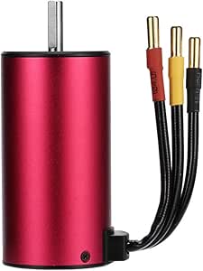 Amazon.com: GoolRC Original S3670 2850KV 4 Poles Brushless Sensorless Motor for 1/8 1/10 RC Car ...
