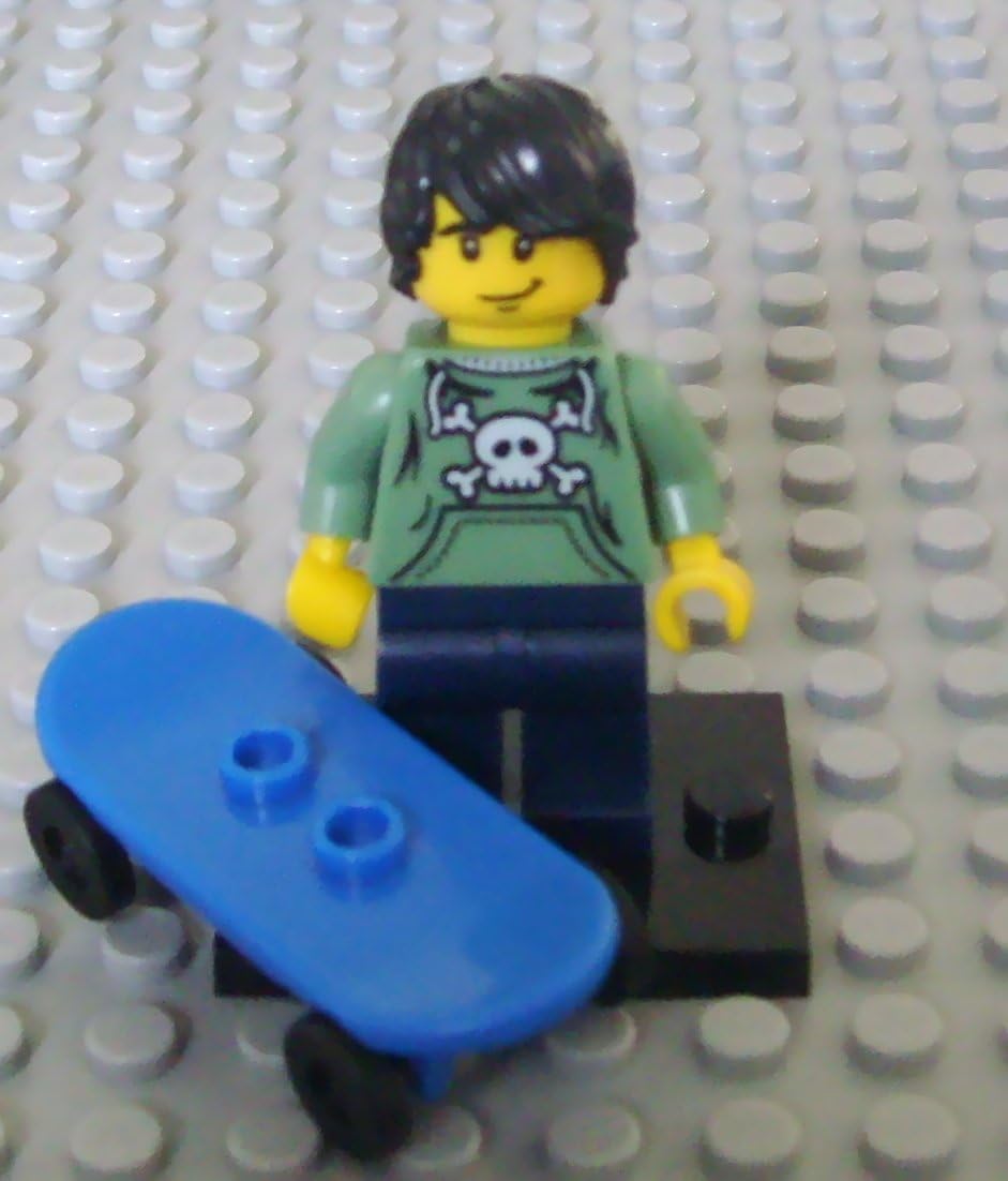 LEGO Collectable Minifigures: Skater Minifigure (Series 1) (Bagged ...