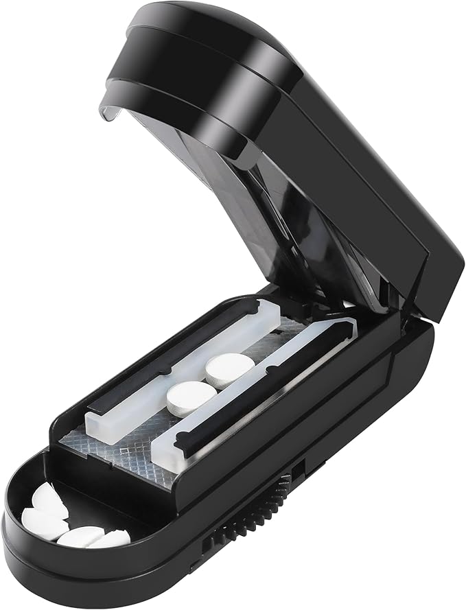 Amazon.com: Upgraded Adjustable Pill Cutter with Tablets Alignment ...