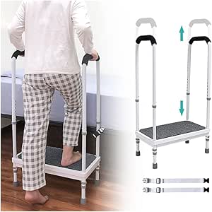 Step Stool with Handle for Elderly Medical Step Stools Seniors Handicap ...