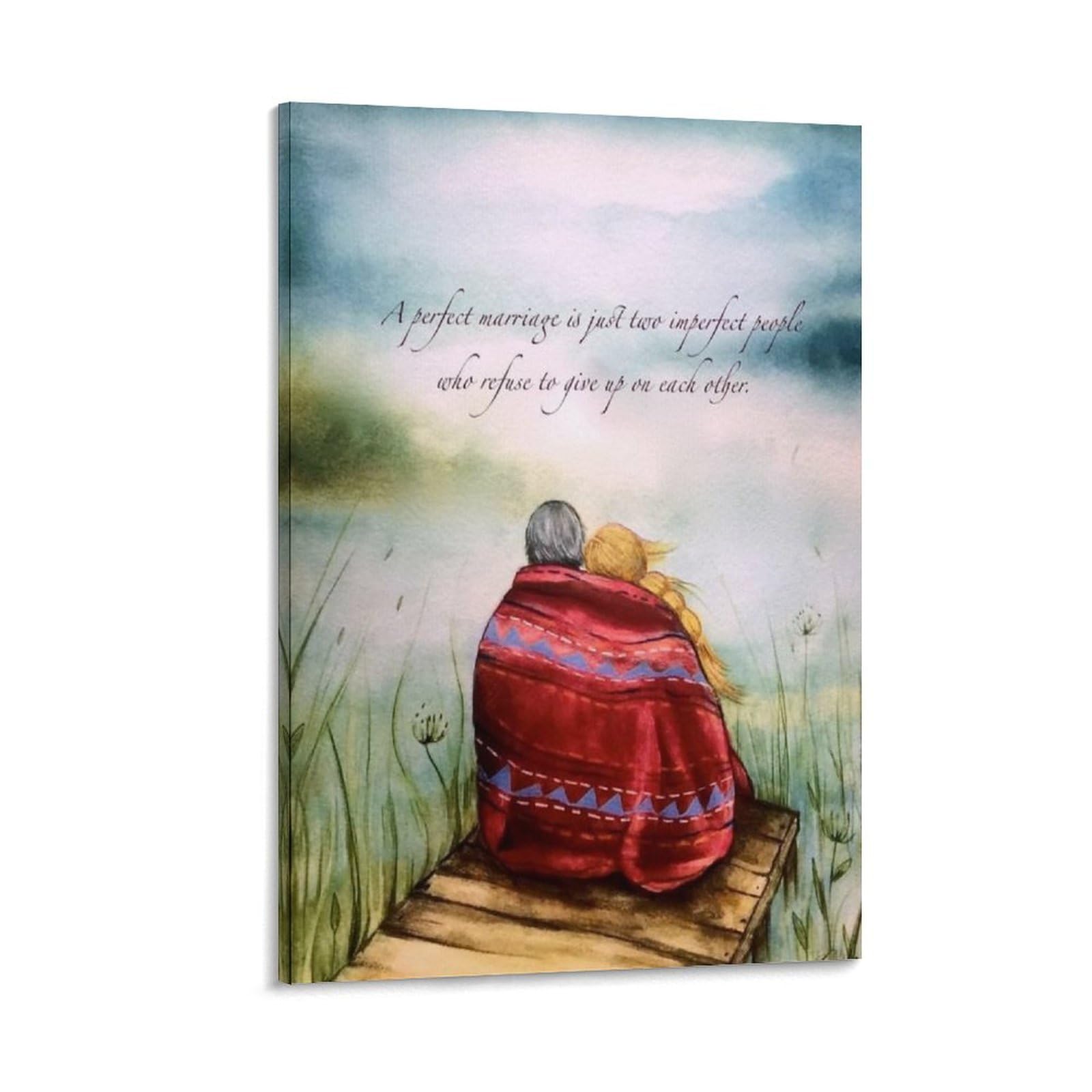 Home Painting From Up Couple