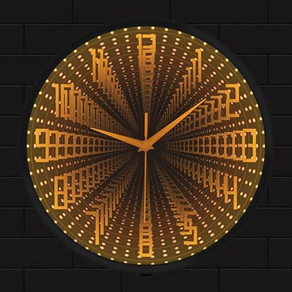 Amazon.com: The Geeky Days Modern Design Big Numbers Infinity Mirror ...