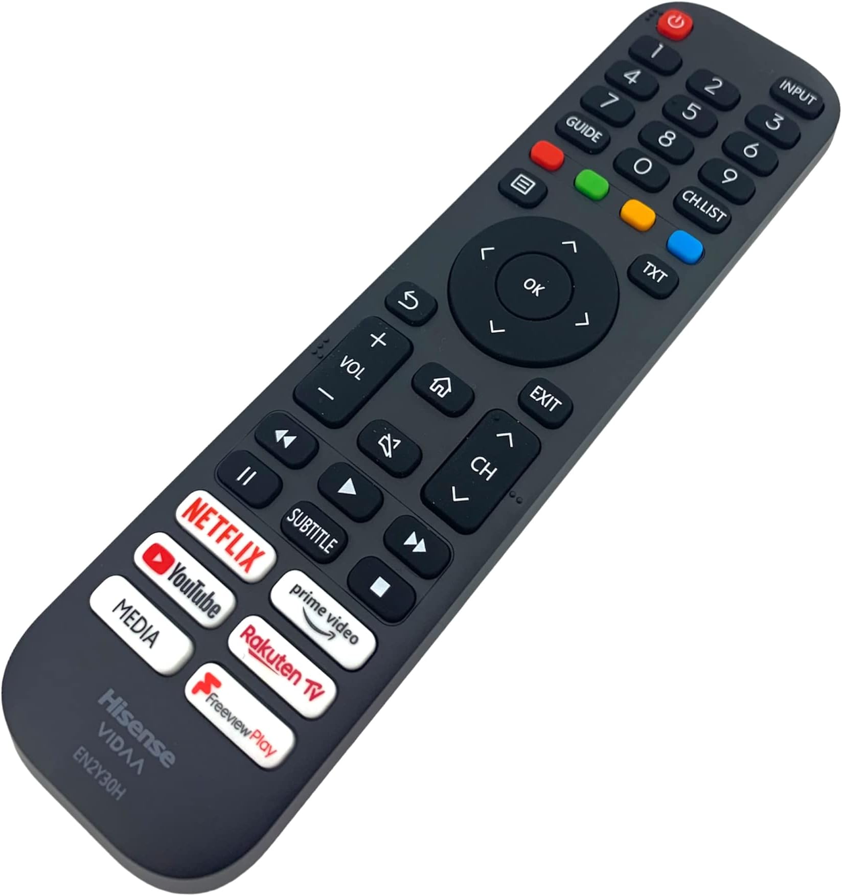 Original EN2Y30H | T279823 Remote Control Compatible With Hisense VIDAA ...