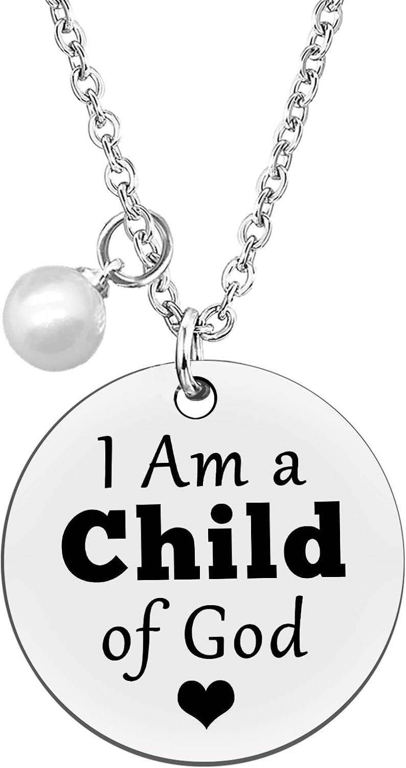Amazon.com: Xiahuyu Goddaughter Gifts for Women for I am a Child of God ...