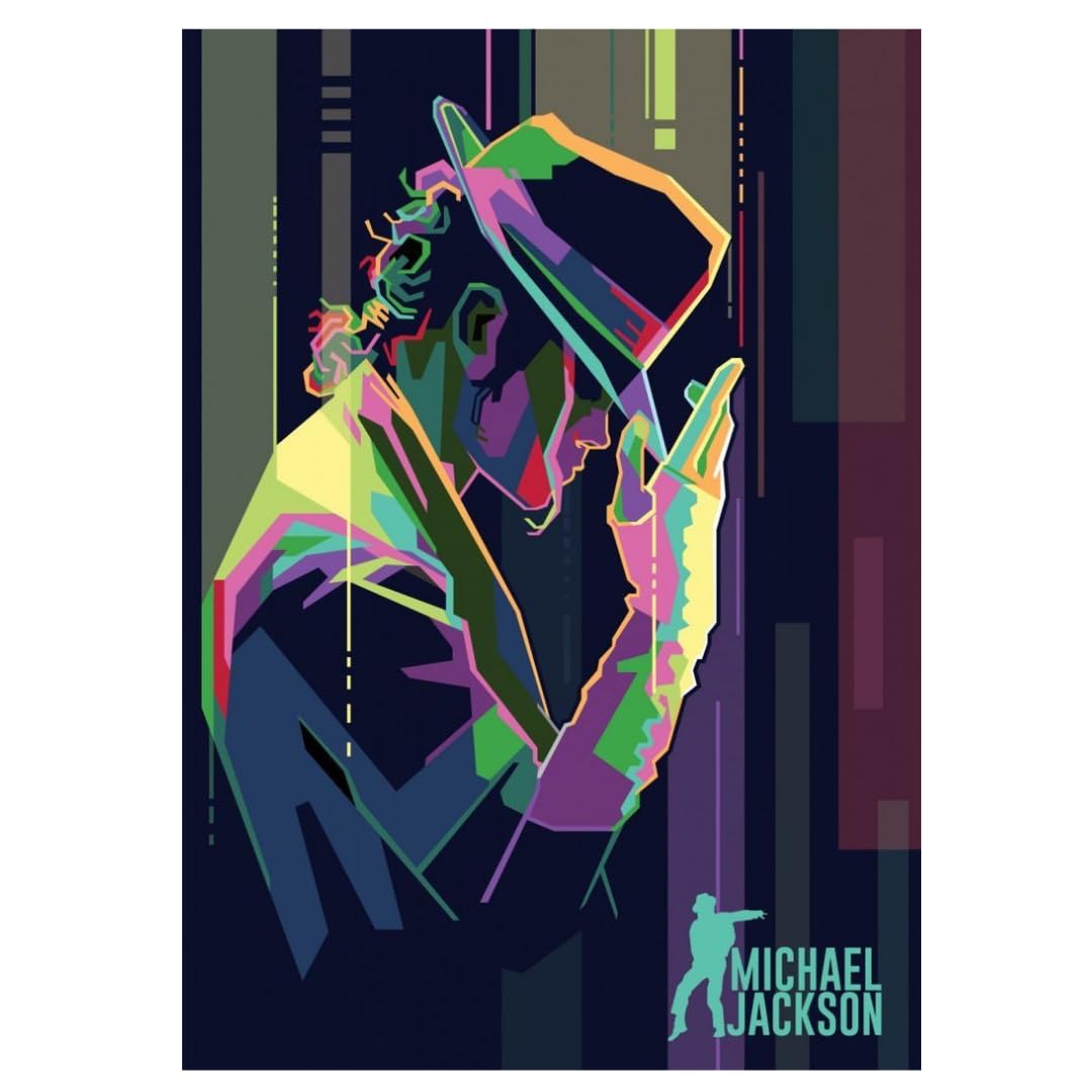 Michael Jackson Singer Posters For Wall A3 And A4 Sizes | Desertcart KSA