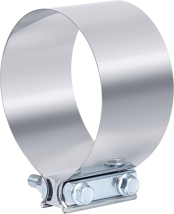 Vitonsbay 7 Inch Exhaust Clamp,7 Inch Butt Joint Exhaust Muffler Pipe ...