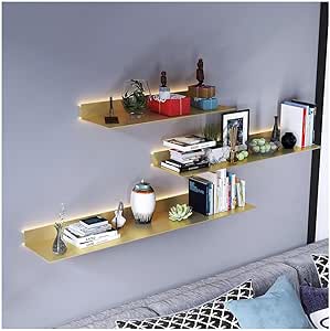 LED Wall Shelf, Floating Display Shelf with Built-in Transformer ...