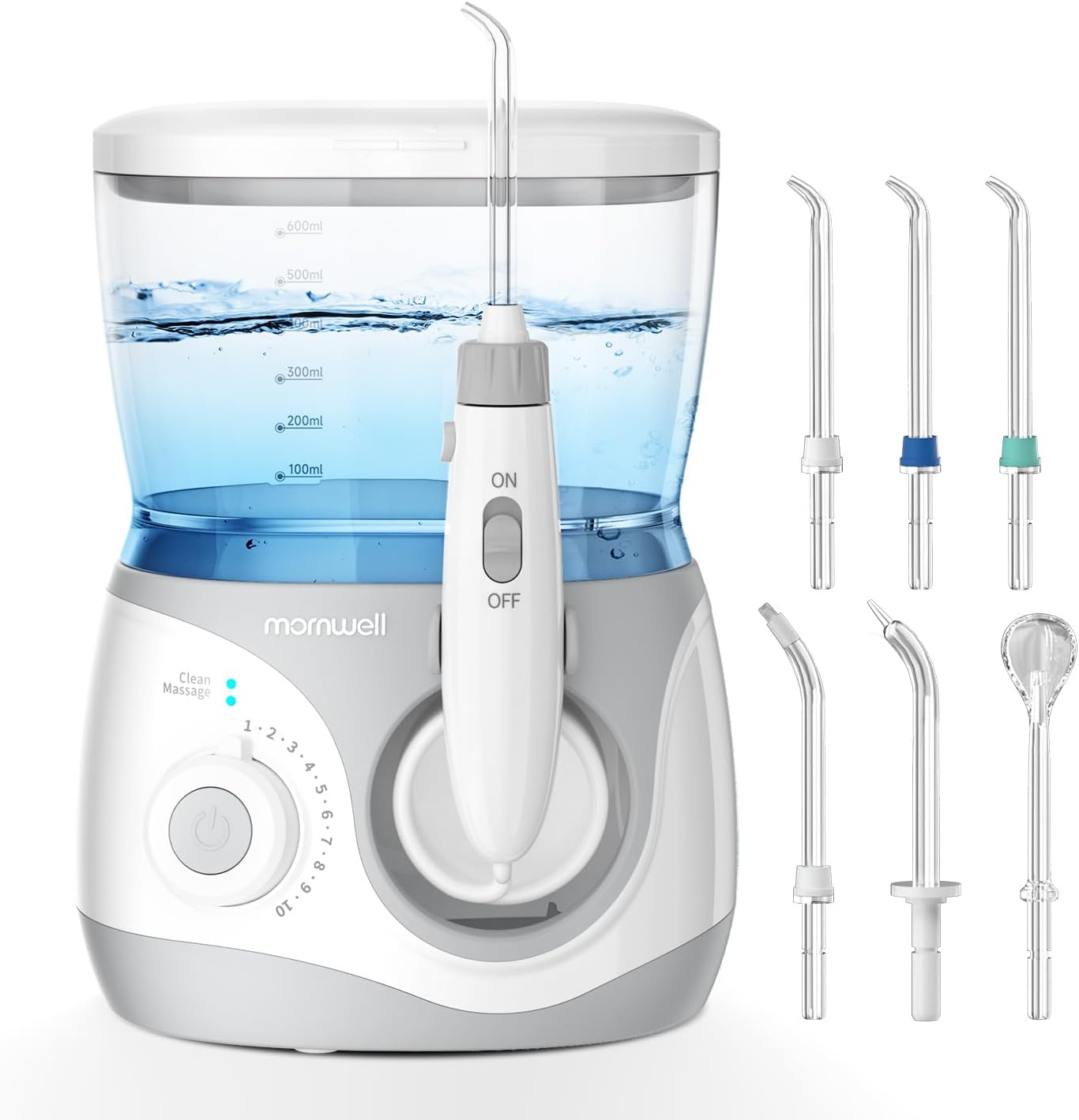 Amazon.com: Home Water Flosser, Water Flosser for Teeth 600 ml Large ...
