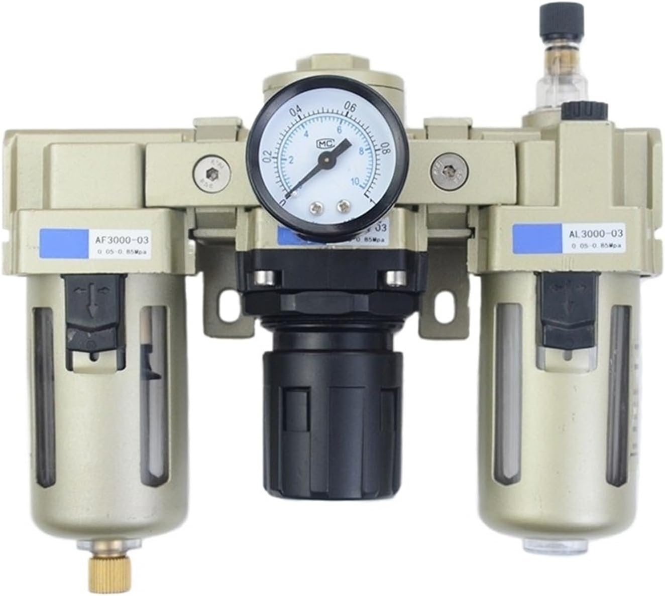 Amazon.com: GTDCMVLR AC2000-02 1/4""Pressure Regulator Gauge Air ...