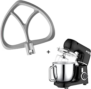 Amazon.com: Mini Angel Stand Mixer with Beater,10-Speed 5.5QT Kitchen ...