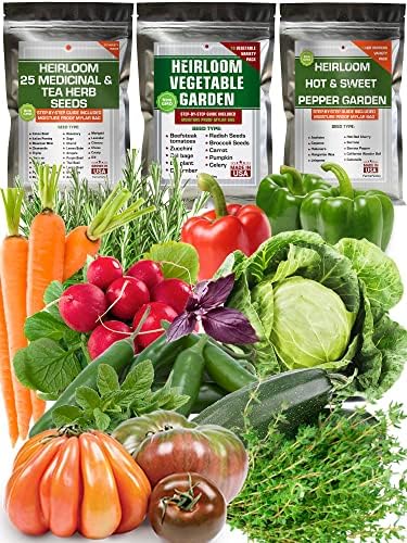 Amazon.com : Collection of Sweet and Hot Pepper, Vegetable, Culinary ...