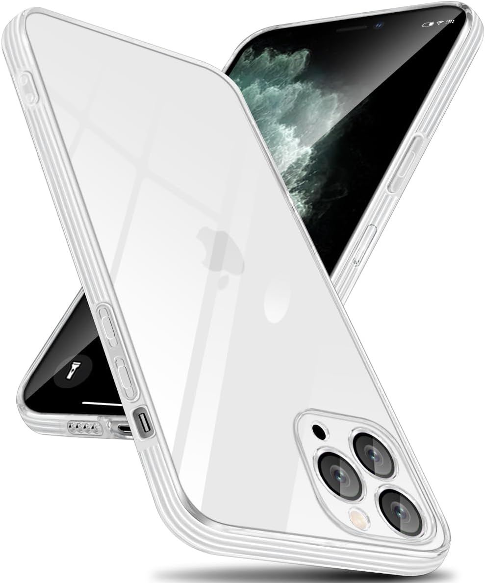 Amazon.co.jp: iphone 11Pro ケース クリア 薄型 耐衝撃 カバー アイホン 11プロ ケース 米軍MIL規格 SGS ...