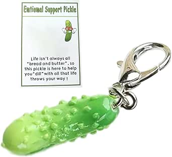 Pickle Bag Charm | Cute Cucumber Accessory | Fun Backpack & Purse ...
